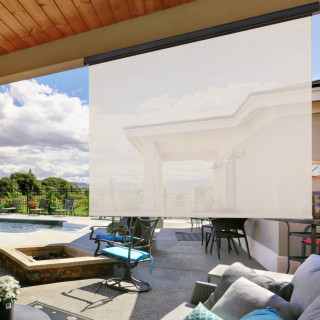 Roll-Up Solar Shades - Buy Outdoor/Indoor Solar Screen Shades