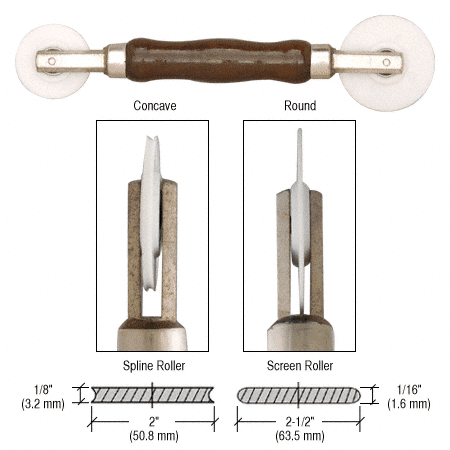 Professional Steel Roller Tool - METRO SCREENWORKS