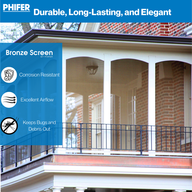 24 Inch x 100 Ft Brite Bronze Copper Window Screen - Buy Copper Screen Mesh