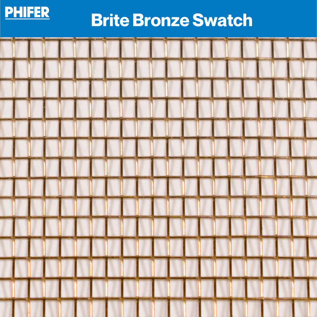 48 Inch x 25 Ft Brite Bronze Copper Screen Roll - Buy Copper Window Screen
