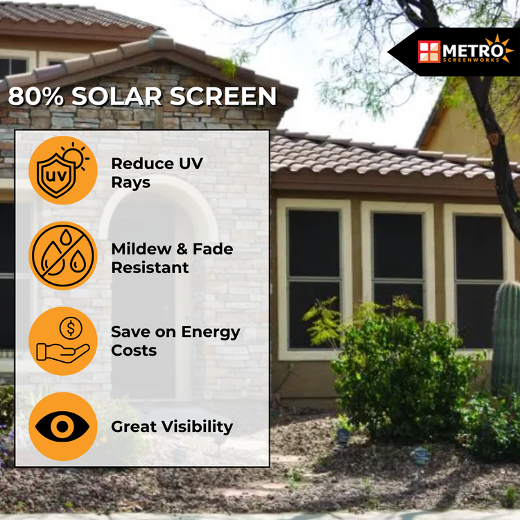 36 Inch x 100 Ft Solar Screen 80 - Buy Solar Screen Material