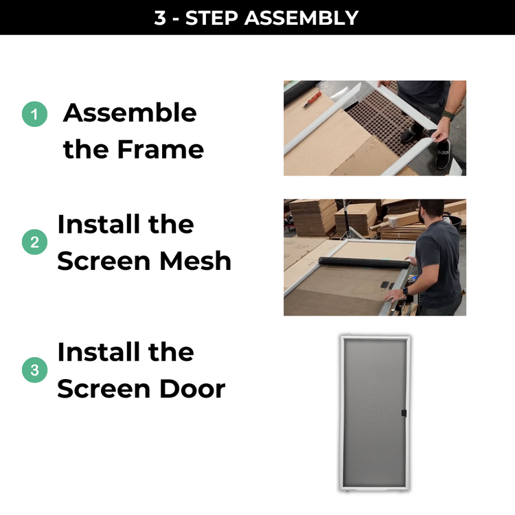 DIY Sliding Screen Door Kit - Buy DIY Screen Door Kit