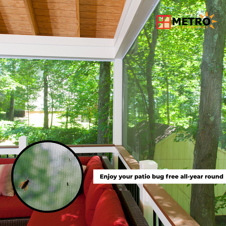48 Inch x 25 Ft No-See-Um Screen Roll - 20 x 20 Mesh Screen