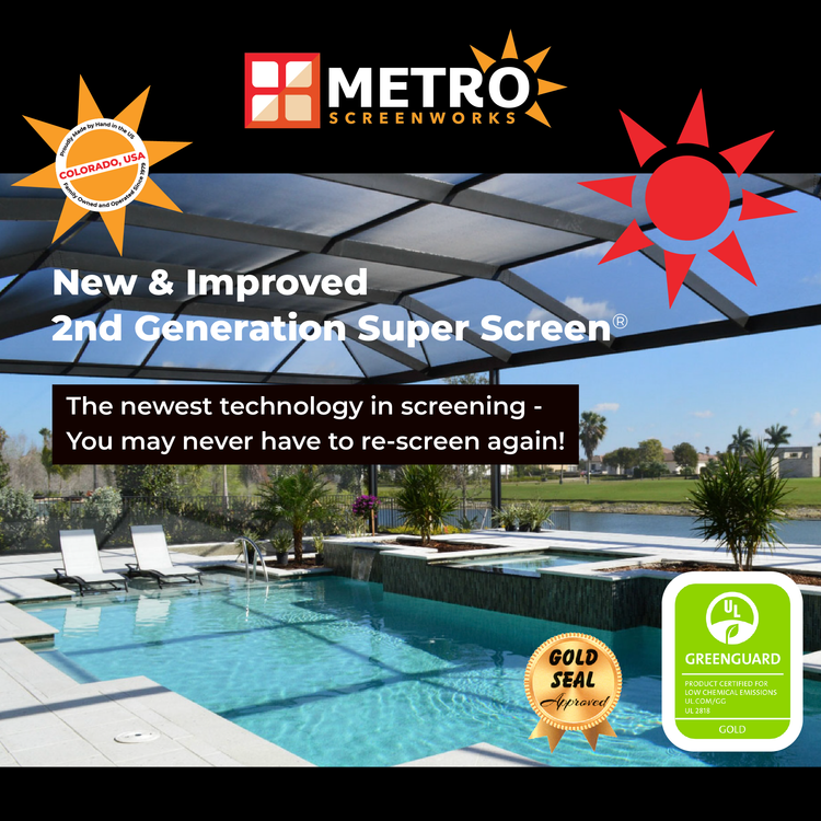 60 Inch x 50 Ft Super Screen Roll | Metro Screenworks