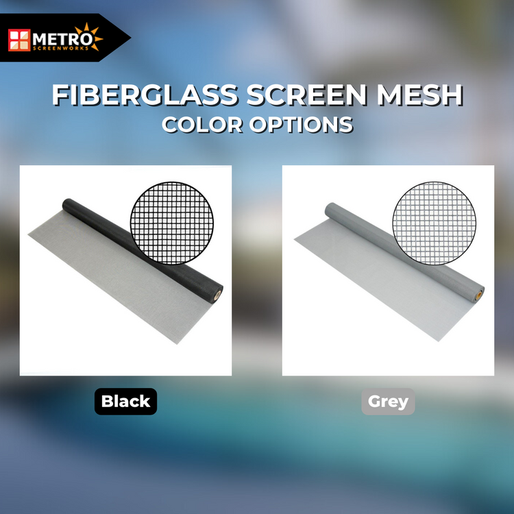 Fiberglass Screen | Custom Sizes | Screen Roll - Metro Screenworks