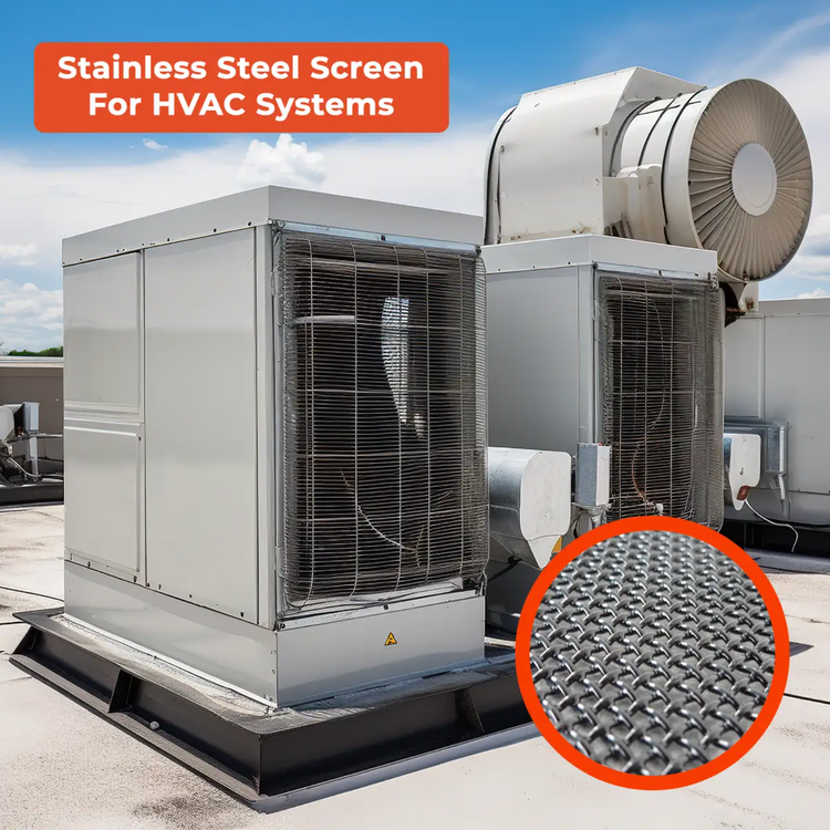 T304 Stainless Steel Security Mesh Screen Roll | Metro Screenworks