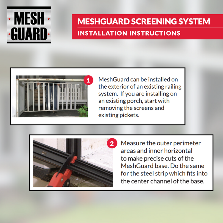 MeshGuard Screening System Kit