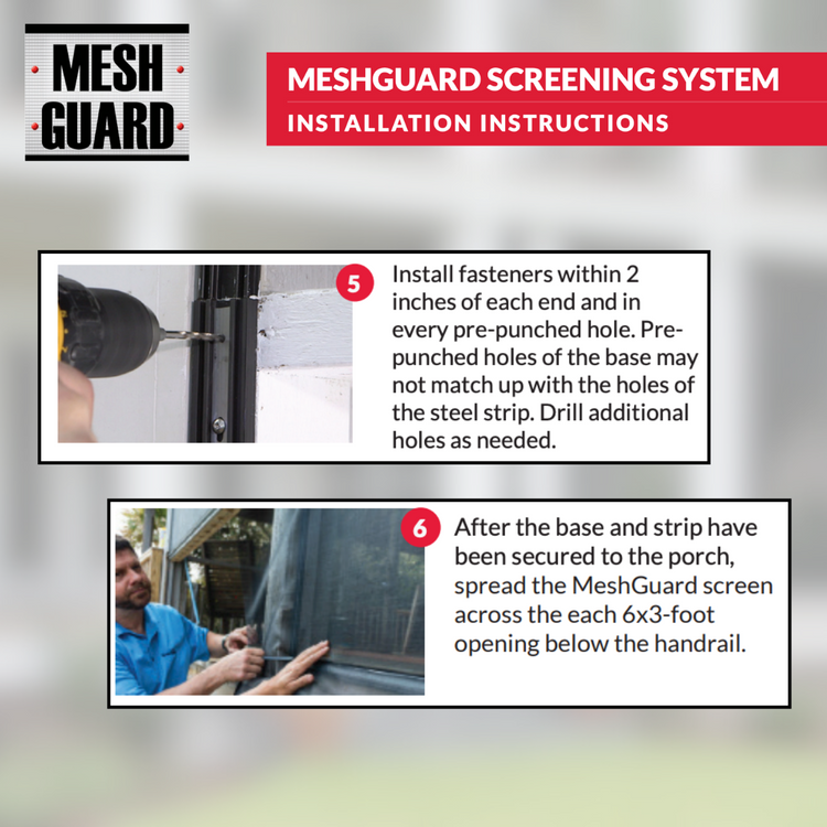 MeshGuard Screening System Kit