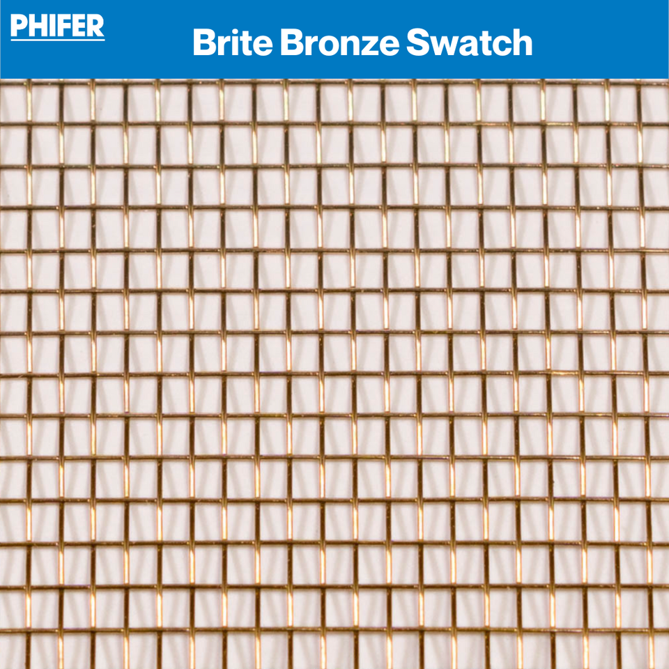 48 Inch x 25 Ft Brite Bronze Copper Screen Roll - Buy Copper Window Screen