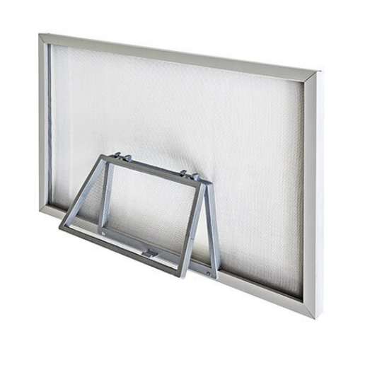 Standoff Screen With Wicket Door for Windows