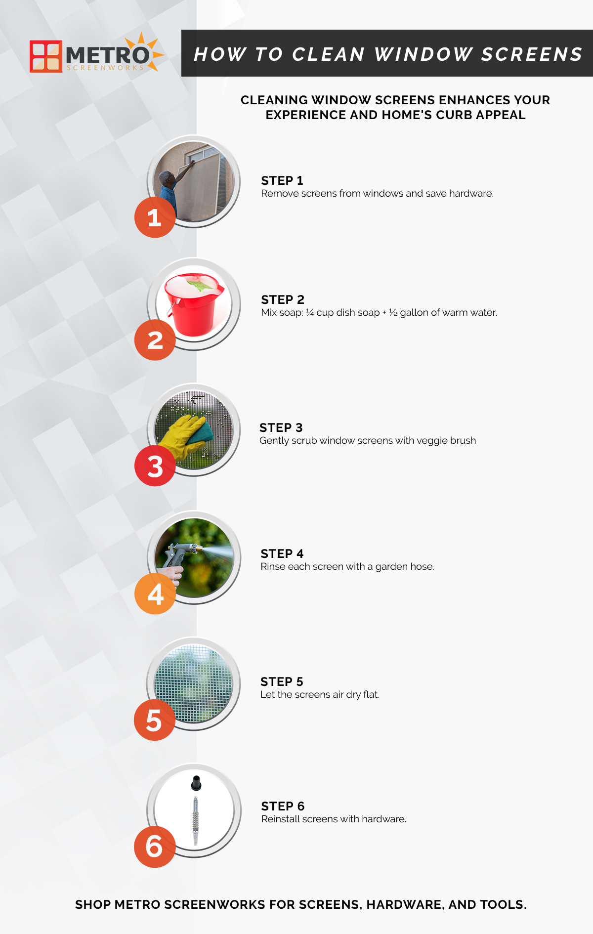 Spring Screen Maintenance - METRO SCREENWORKS