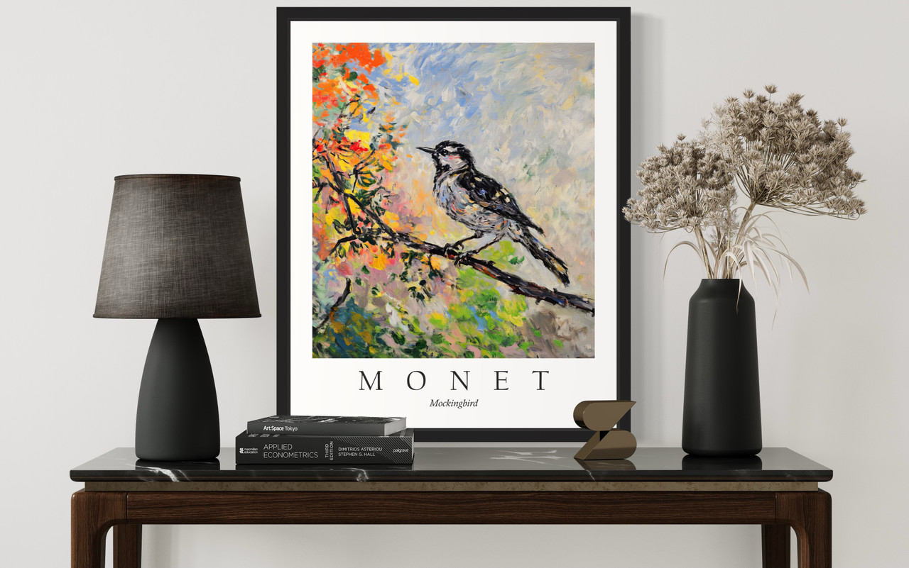 Mockingbird Art Print Poster