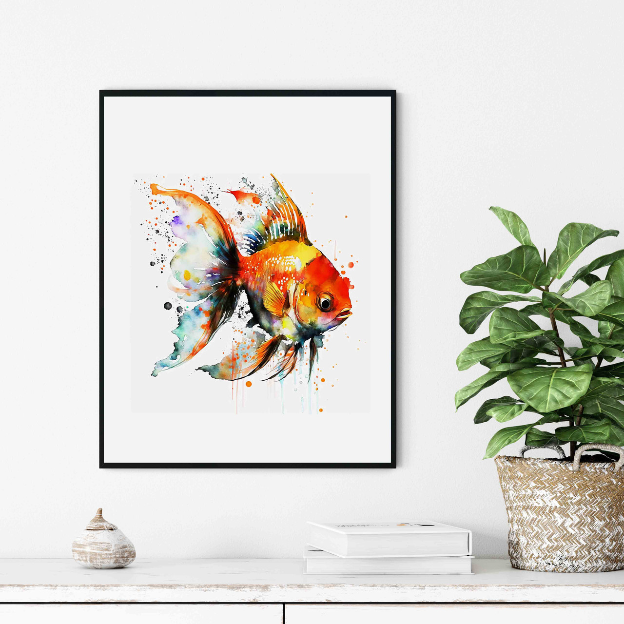 Goldfish Art Print Poster