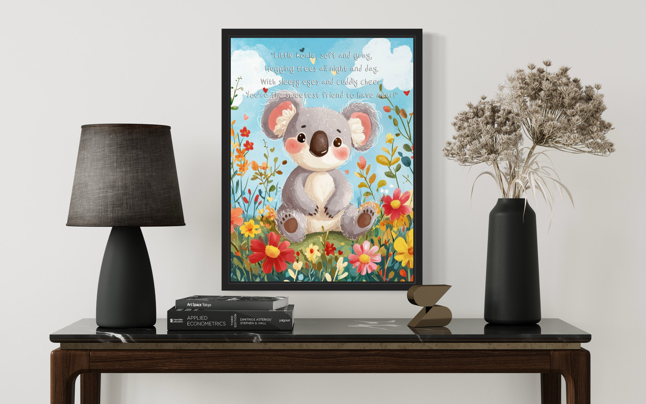 Kangaroo Art Print Poster