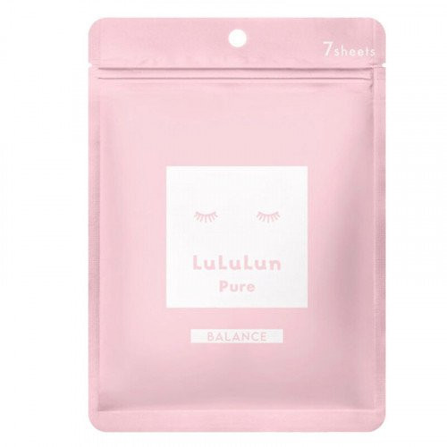 LuLuLun Pure Sheet Mask, BALANCE (Pink) | Bonjour Global SG