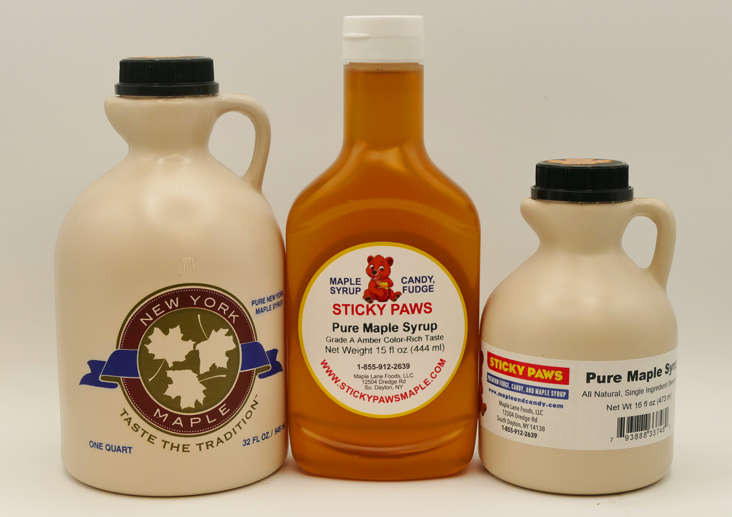 Maple Syrup in Plastic Jugs