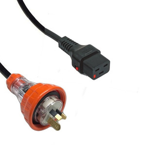 Cable: Captive (AS3123) 10A > IEC-Lock C13 10A | RackLink