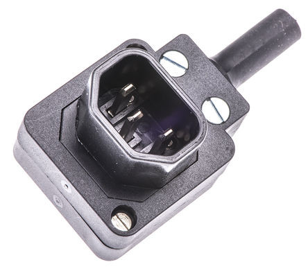 C14 10A - '4 position' cable entry Connector - IEC (60320)