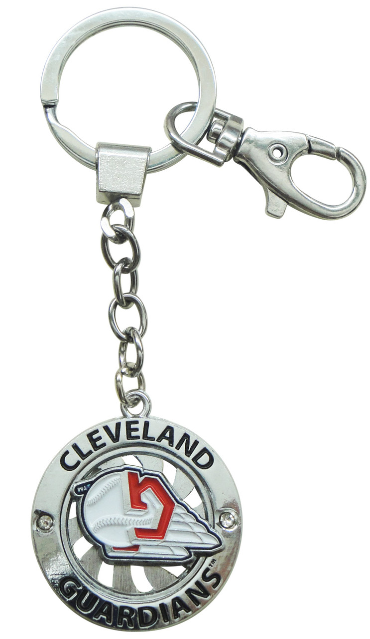 Cleveland Guardians Spinning Keychain