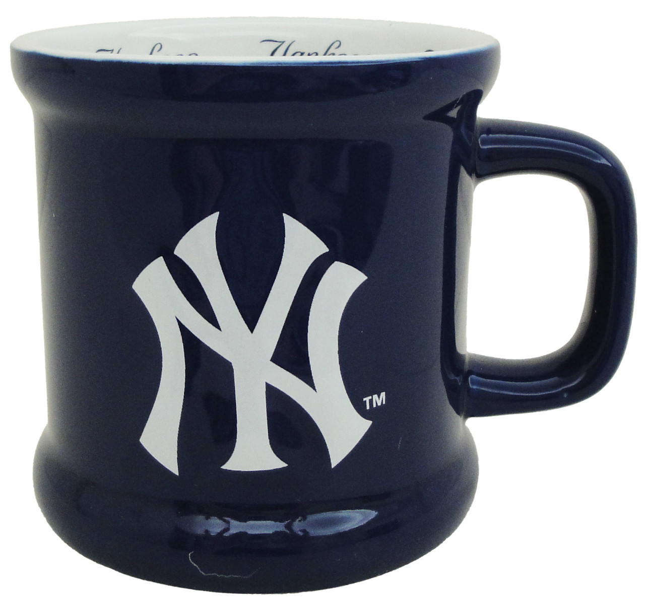 Yankees Blue NY Embossed Mugs