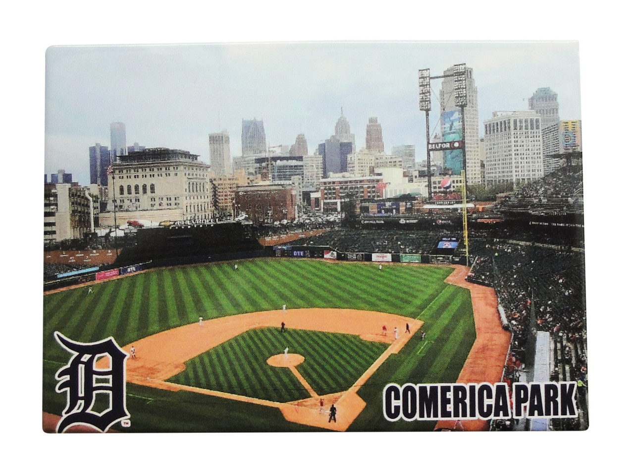 Detroit Tigers Stadium Photo Magnet