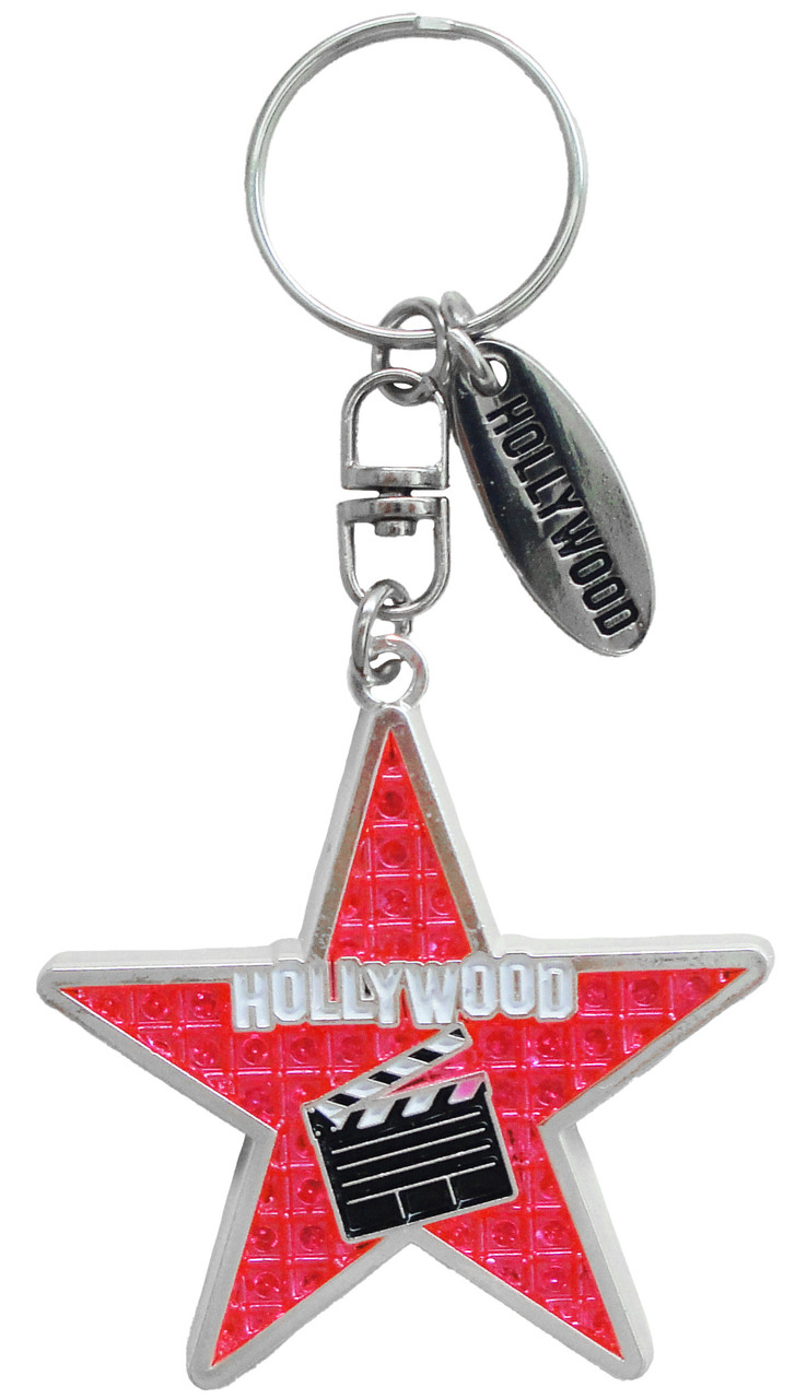 Hollywood Magic Glitter Keychain