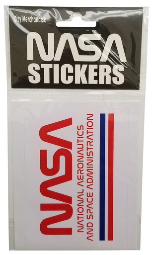 NASA Logo Sticker - Happy Travelers