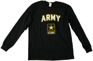 Plain Black Army Long Sleeve