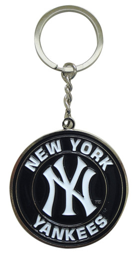 Yankees 3MM Blue Keychain