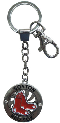 Red Sox Logo Keychain