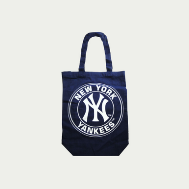 Blue Circle NY Yankees Tote Bag
