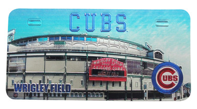 Cubs Stadium License Plate Magnet