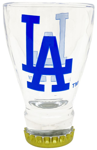 LA Dodgers Beer Shotglass
