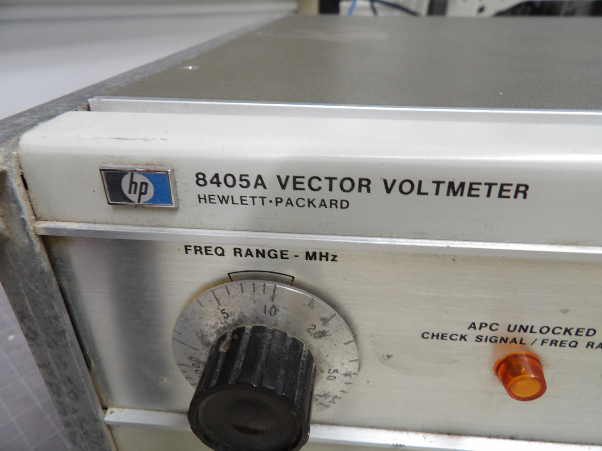 HP Vector Voltmeter 8405A for Industrial Testing