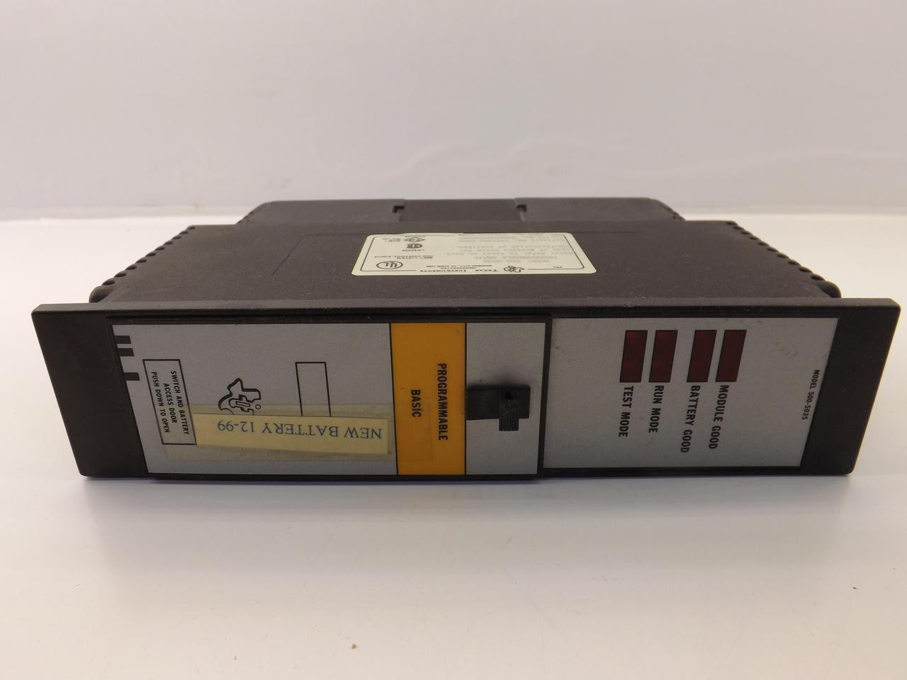 500-5035 Texas Instruments 500-5035 Programmable Basic Module T39734
