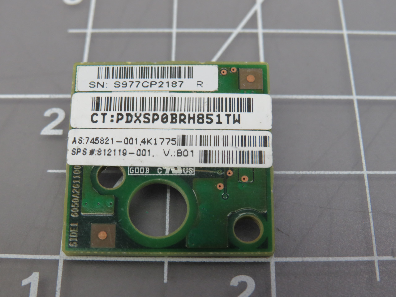 812119-001 HPE 812119-001 Trusted Platform Module TPM 2.0 T166144