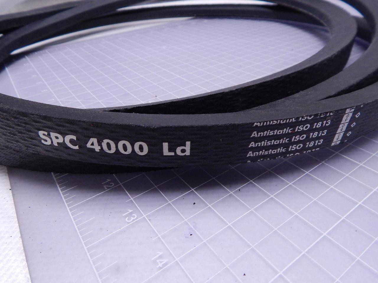 New OPTIBELT SPC 4000 LD RED POWER 3 ANTISTATIC BELT T109841 surplus at ...