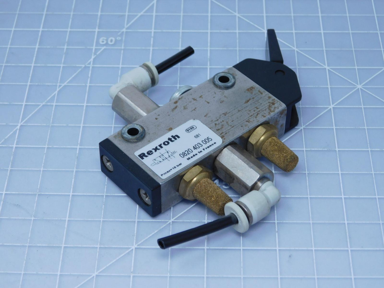Rexroth 0820 403 005 Pneumatic Valve Body - Buy Today
