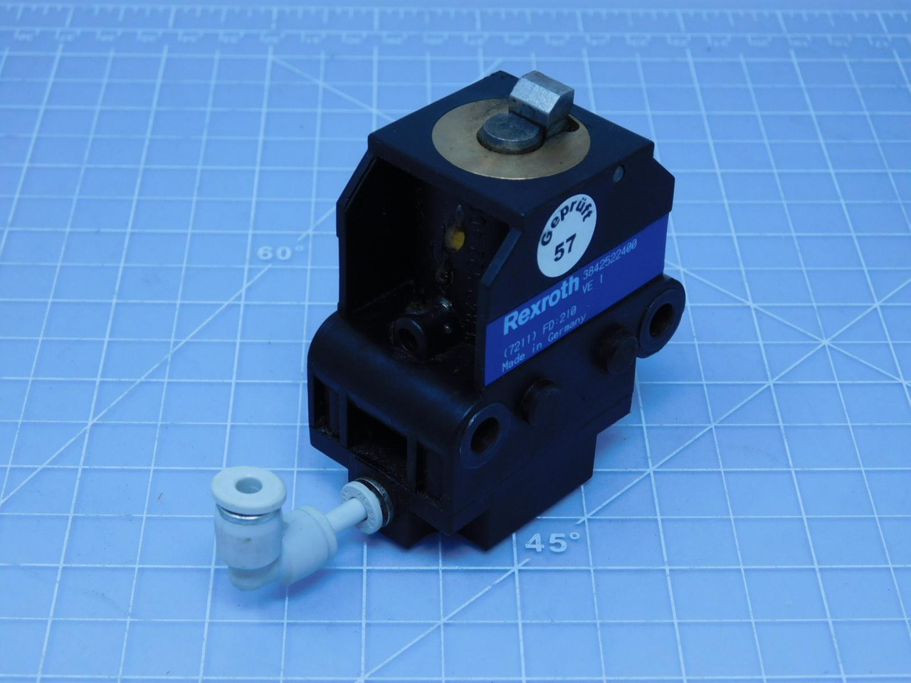 Rexroth 3842522400 3 842 522 408/400 Pneumatic Stop Gate