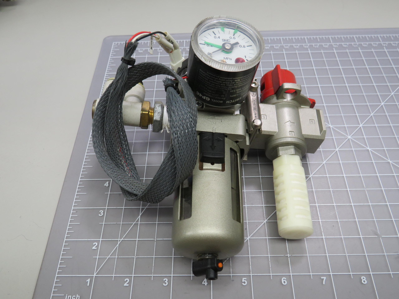 SMC VHS30-02 AW30-03B Pneumatic Filter Regulator - Order Now