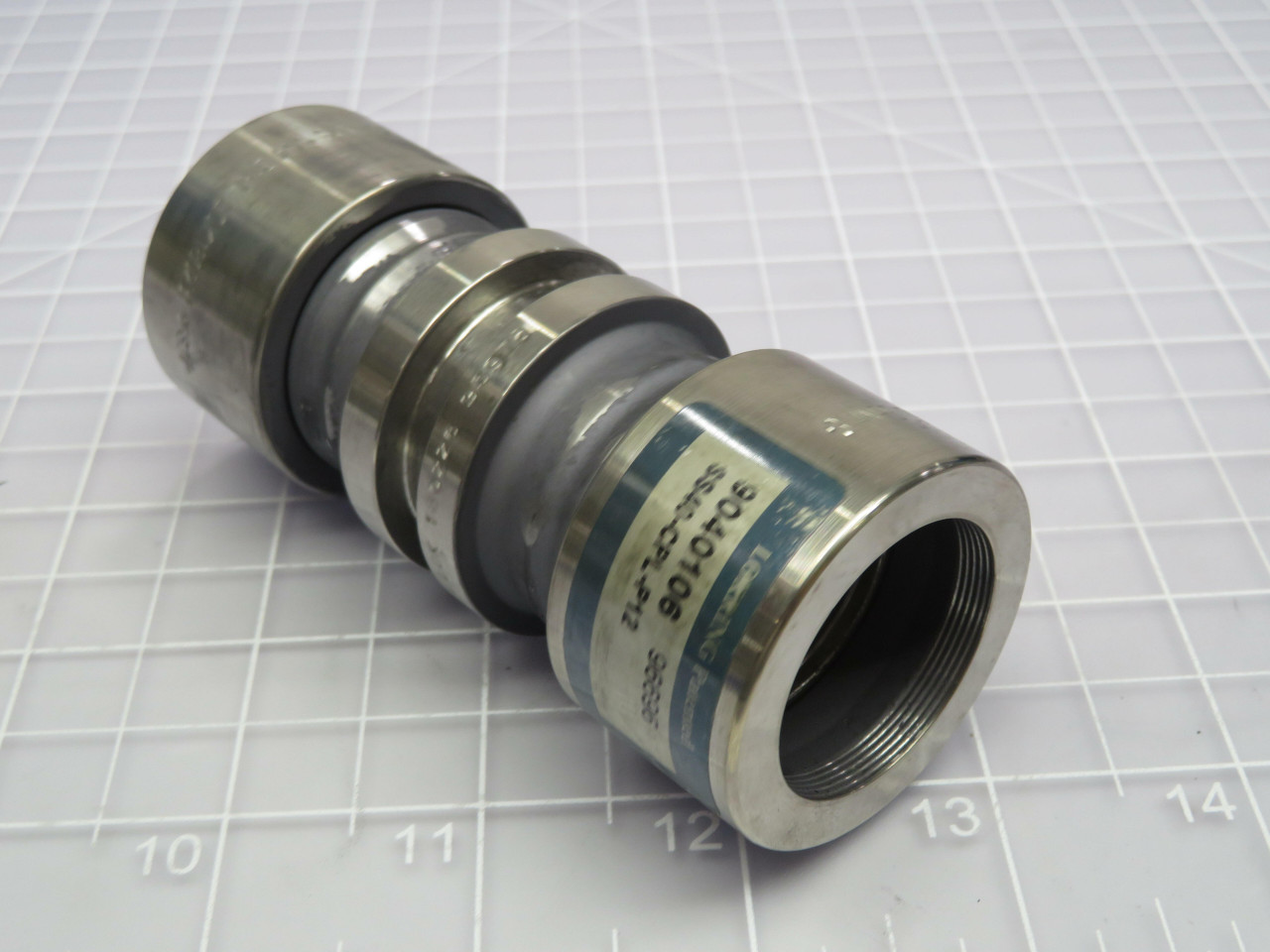 Lokring 9040106 SS40-CPL-P12 Stainless Steel Coupling Pipe
