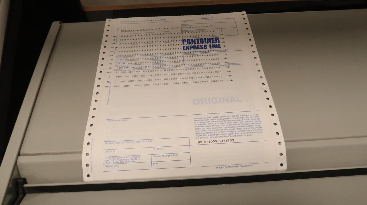 PRINTEK FORMSPRO 4503 SERIAL MATRIX PRINTER - OCO Industrial