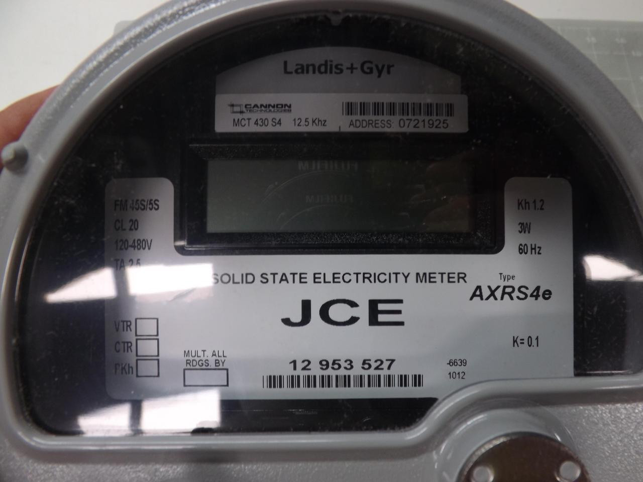 Cannon AXRS4e MCT 430 S4 FM 45S/5S Solid State Meter