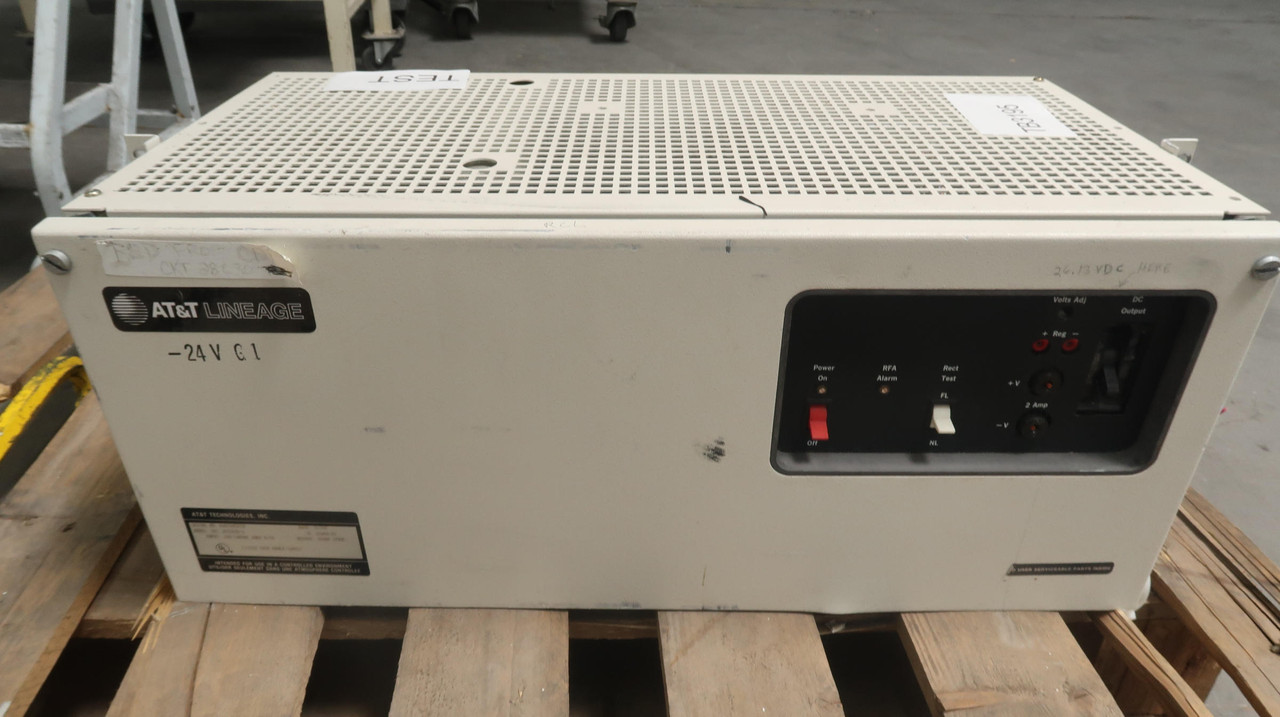 AT&T J85502B-1 Battery Plant Power Supply M0951 - Buy Today