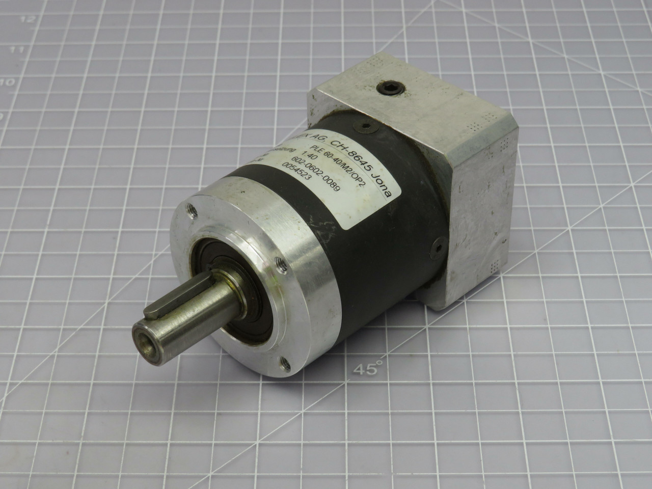 Relex AG CH-8645 Jona PLE 60-40/M2/OP2 Neugart GMbH