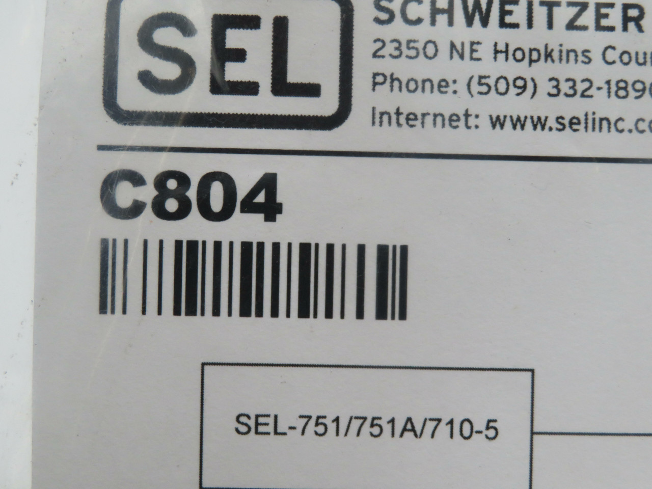 SEL C804 SEL-751/751A710-5 CABLE T189807 - OCO Industrial