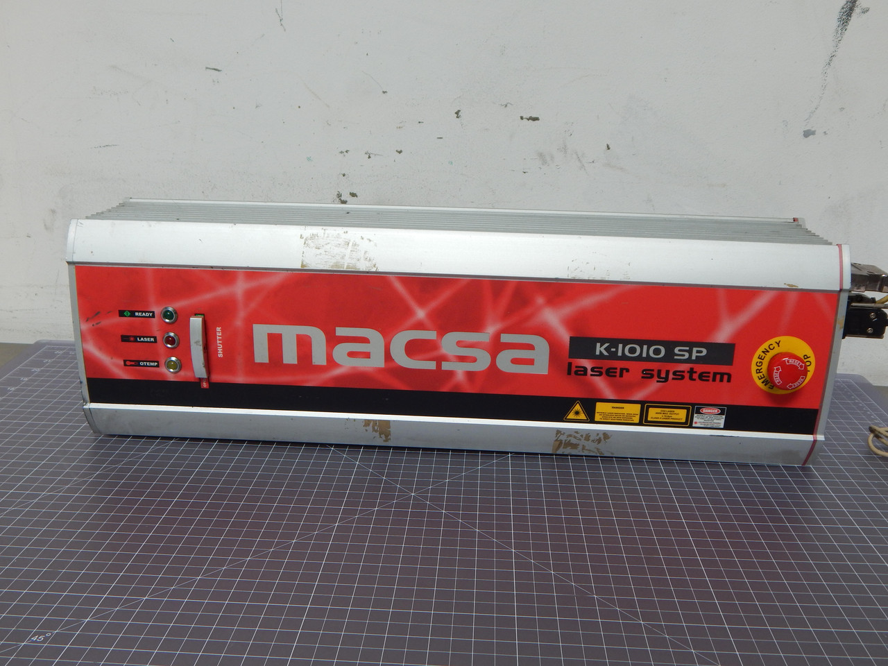 MACSA K-1010 SP LASER SYSTEM - OCO Industrial