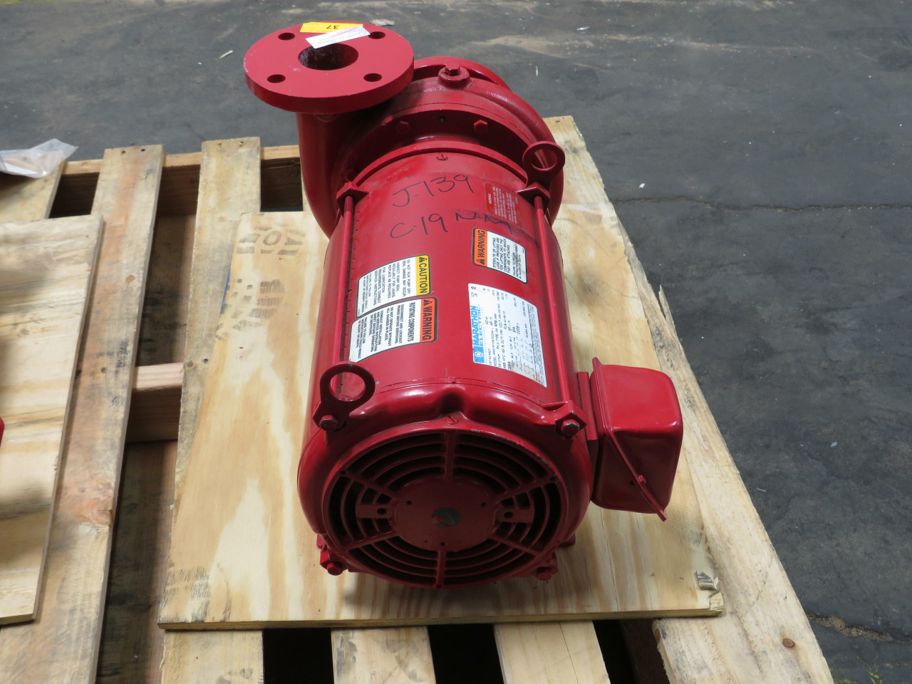 Marathon Electric 1531 2.5AB 5.625 AB Close Coupled Centrifugal Pump ...