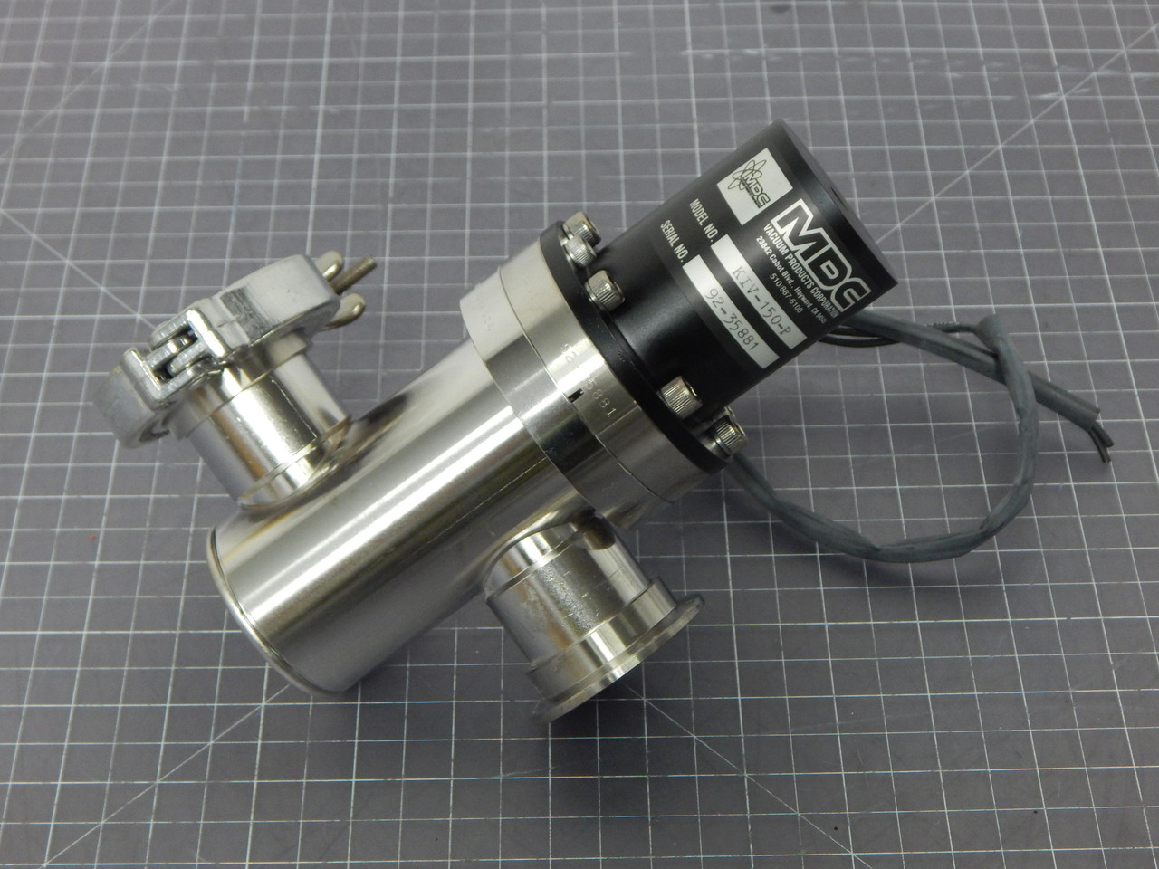 MDC KIV-150-P INLINE VACUUM VALVE M2062 - OCO Industrial