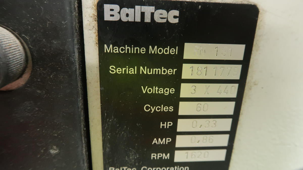 Baltec RN181 Radial Bench Top Riveting Machine - OCO Industrial